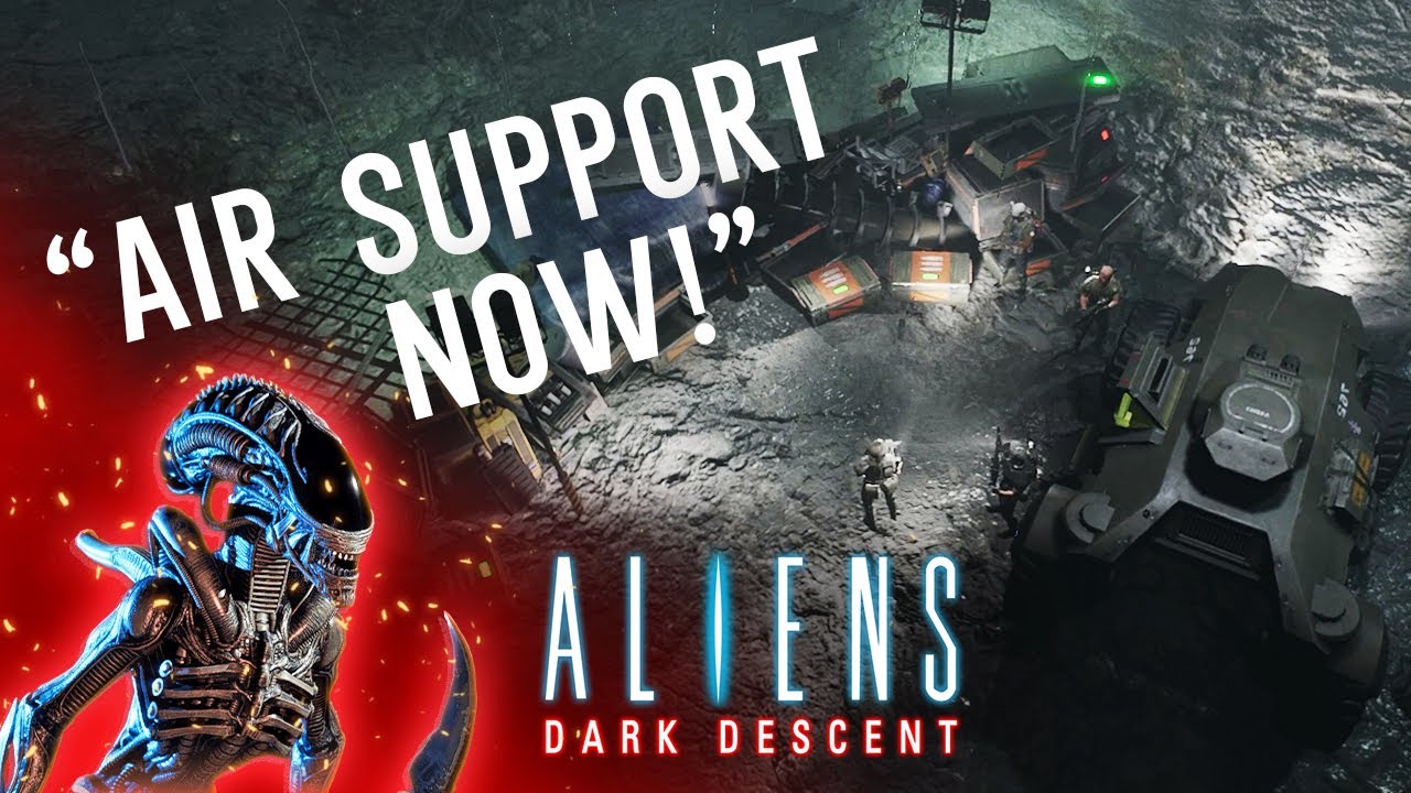 The Otago’s Last Stand - Aliens Dark Descent Campaign - YouTube