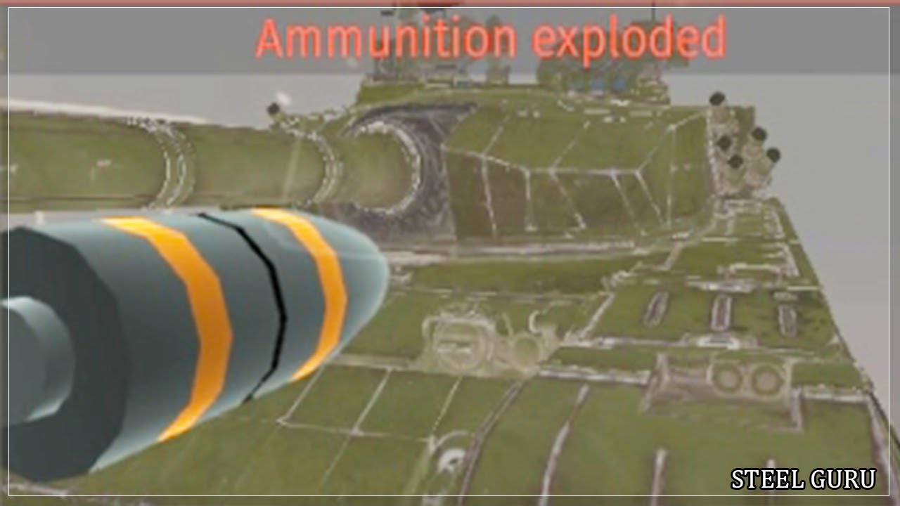 356mm NAVAL Gun Vs TOP Main Battle Tanks (War Thunder) - YouTube