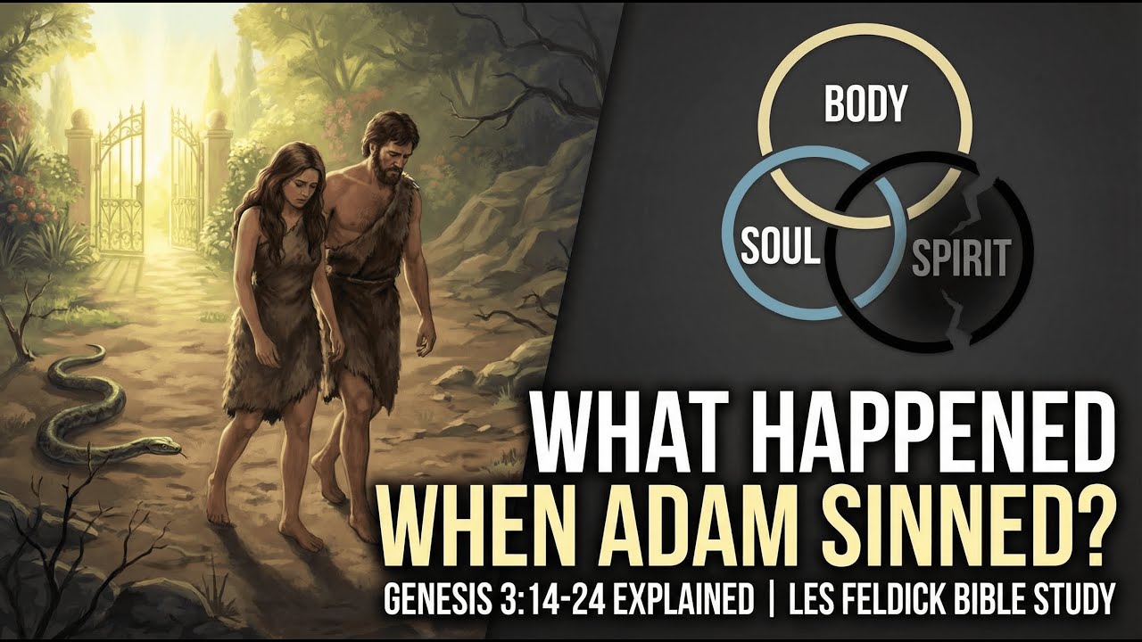What Happened When Adam Sinned? Genesis 3:14-24 Explained - YouTube