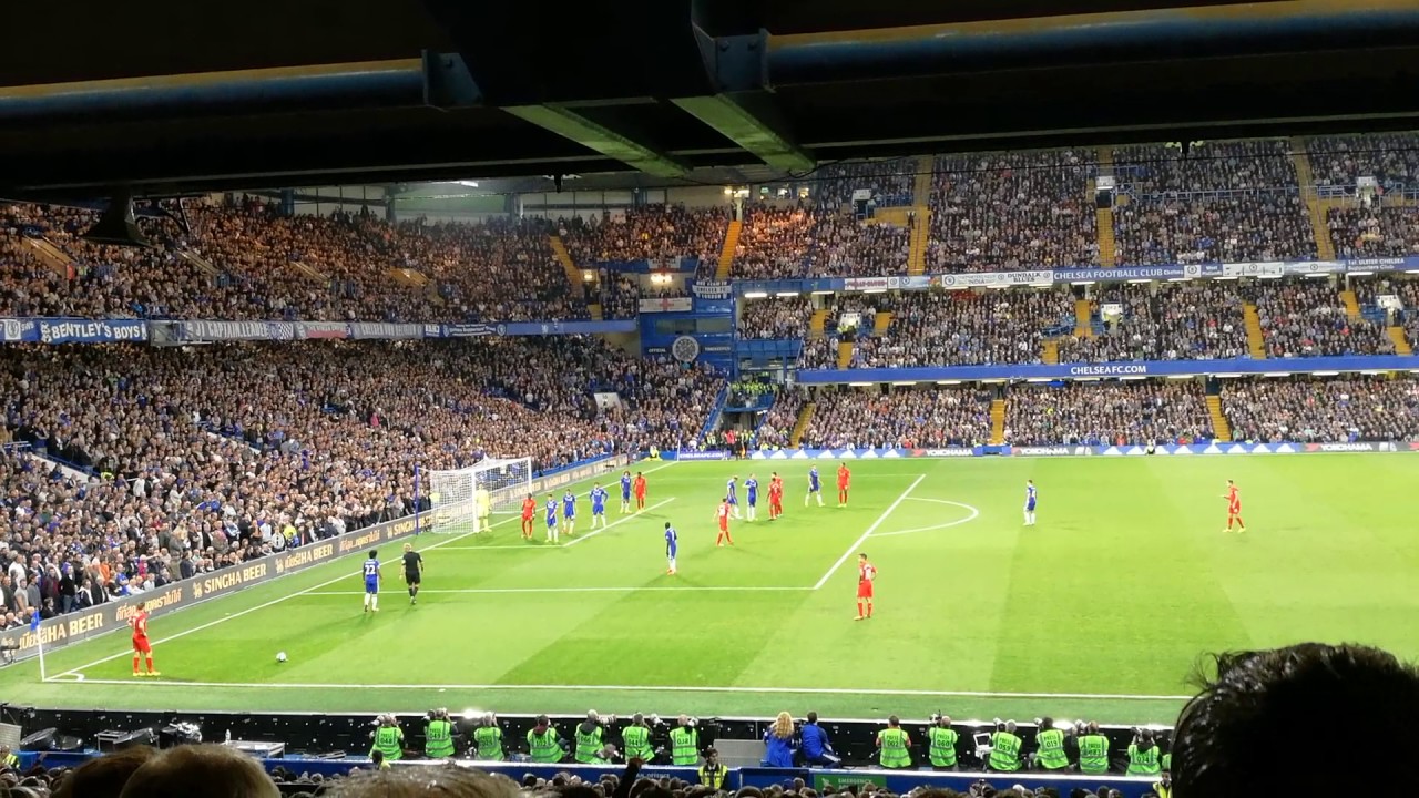 มุมจาก VIP box ... Chelsea 1-2 Liverpool (Premier League 2016/17) - YouTube