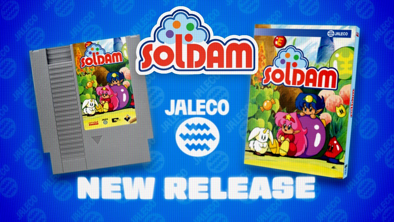 Jaleco Game Announcement - SOLDAM - YouTube