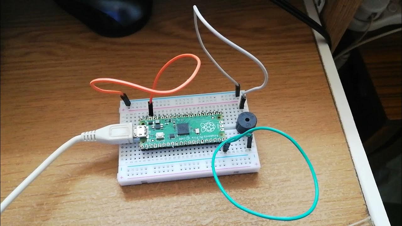 Raspberry Pi Pico - Buzzer test - YouTube