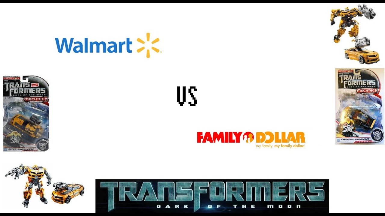 Transformers Review: Dollar Store Vs Regular Store - YouTube