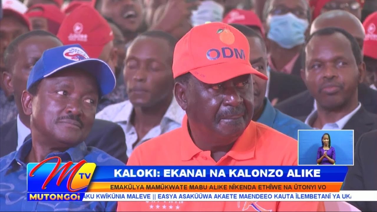 PHILIP KALOKI: EKAI KUSYIIA KALONZO MUSYOKA AINEENEA NA RAILA ODINGA ...