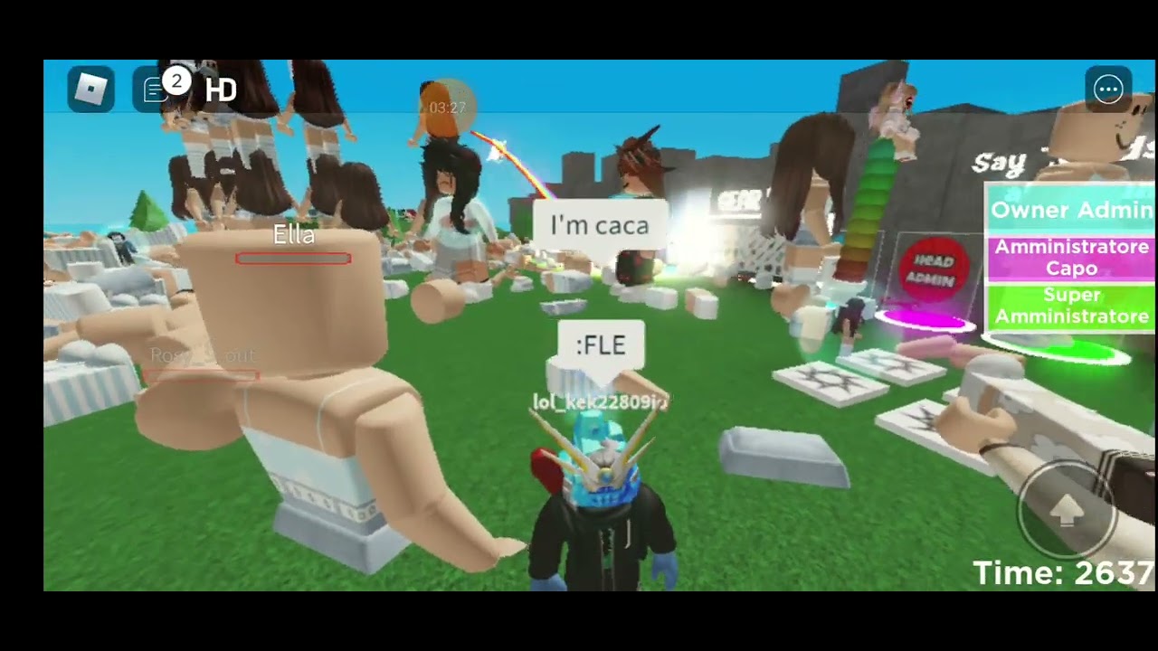 Rompo le scatole ai giocatori su roblox!! - YouTube