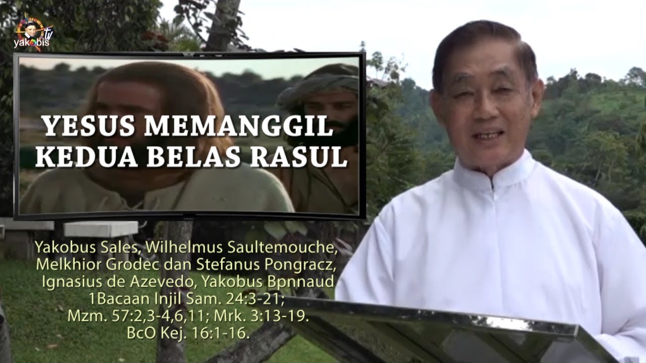 Yesus Memanggil kedua belas Rasul. #rehavin - YouTube