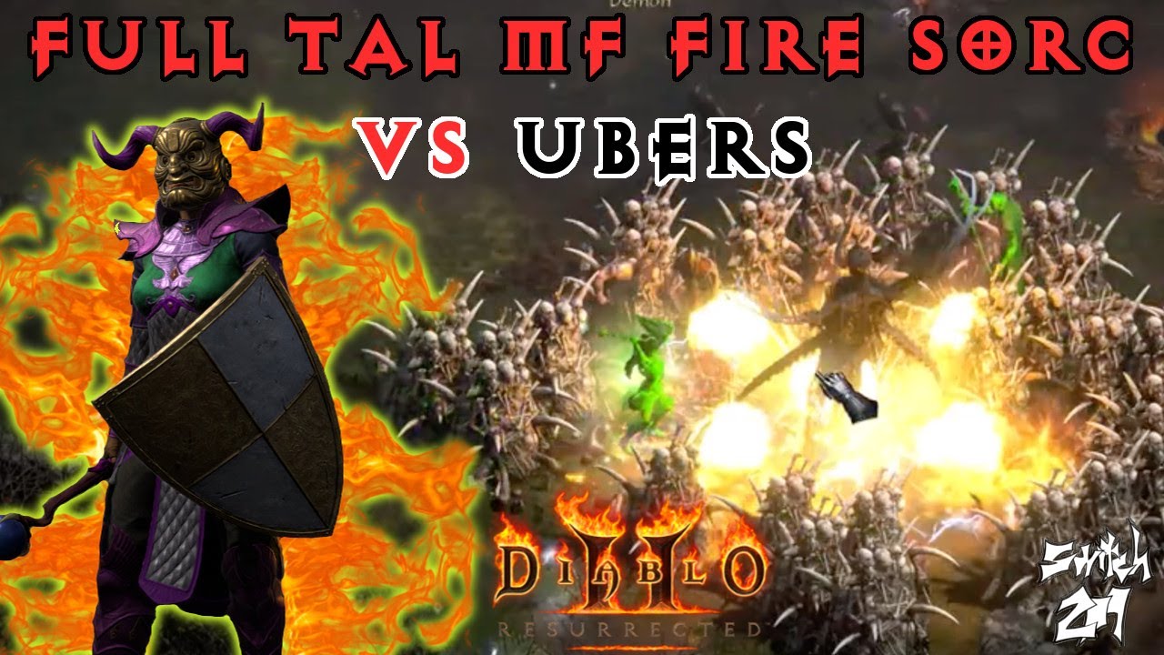 Full Tal Set Fire Sorc Vs Ubers: Sets Ablaze Uber Tristram Mercilessly ...