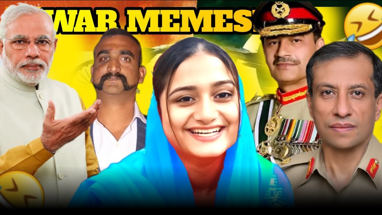 Pakistan vs India MEMES WAR !😂 - YouTube