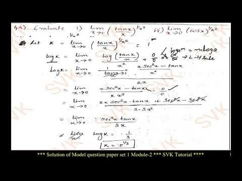 Solved VTU Model question paper Set 1 (Module 2) common to all stream ...
