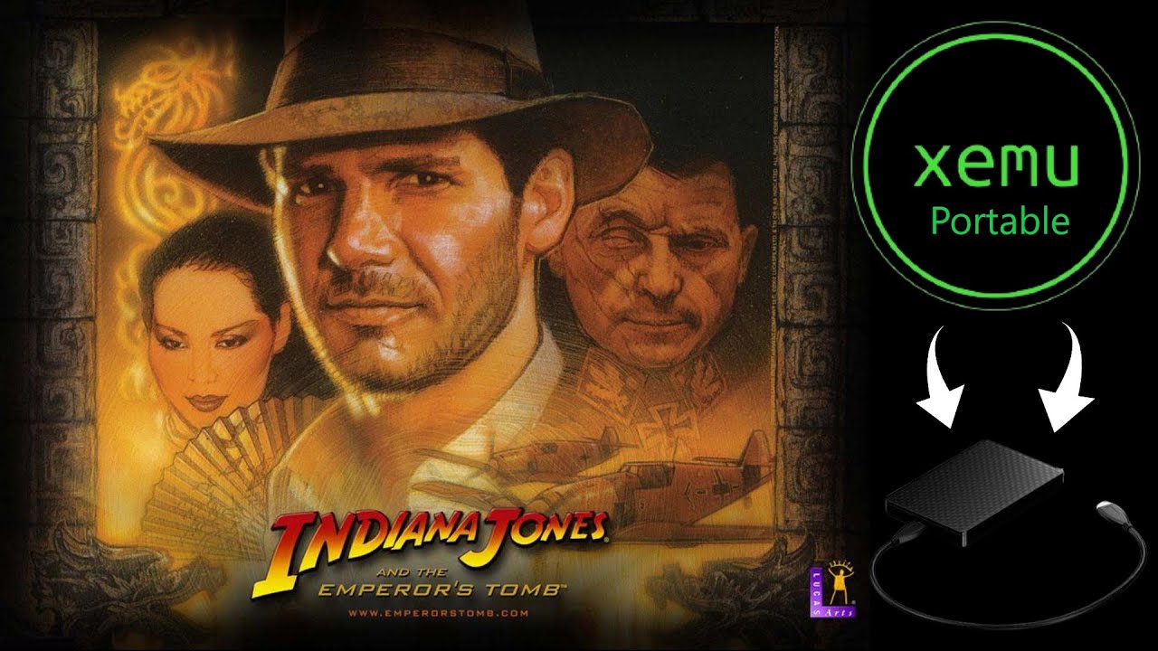 Indiana Jones And The Emperor's Tomb | XEMU Portable 6x Rendering - YouTube