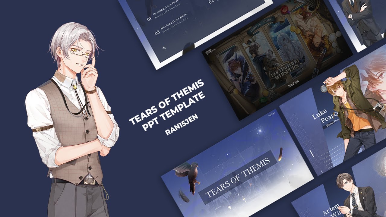 TEARS OF THEMIS | FREE PPT TEMPLATE | RAN15JEN - YouTube