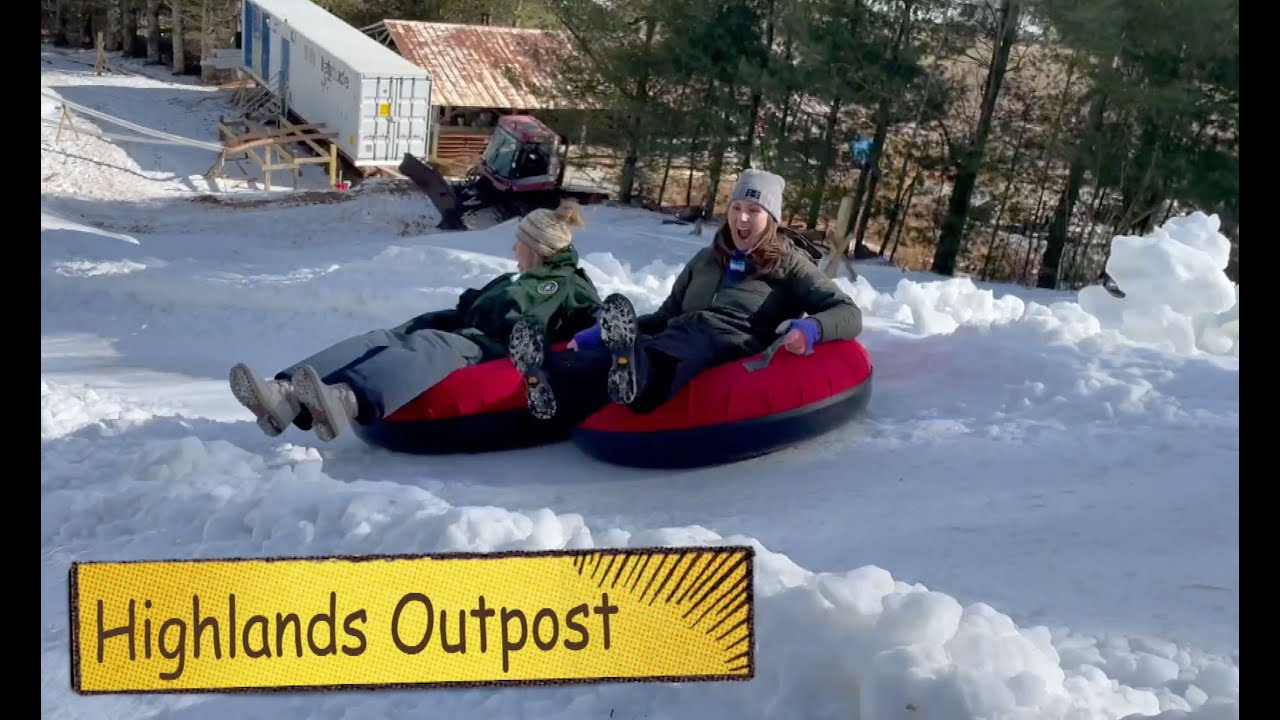 Tubing at Highlands Outpost - YouTube