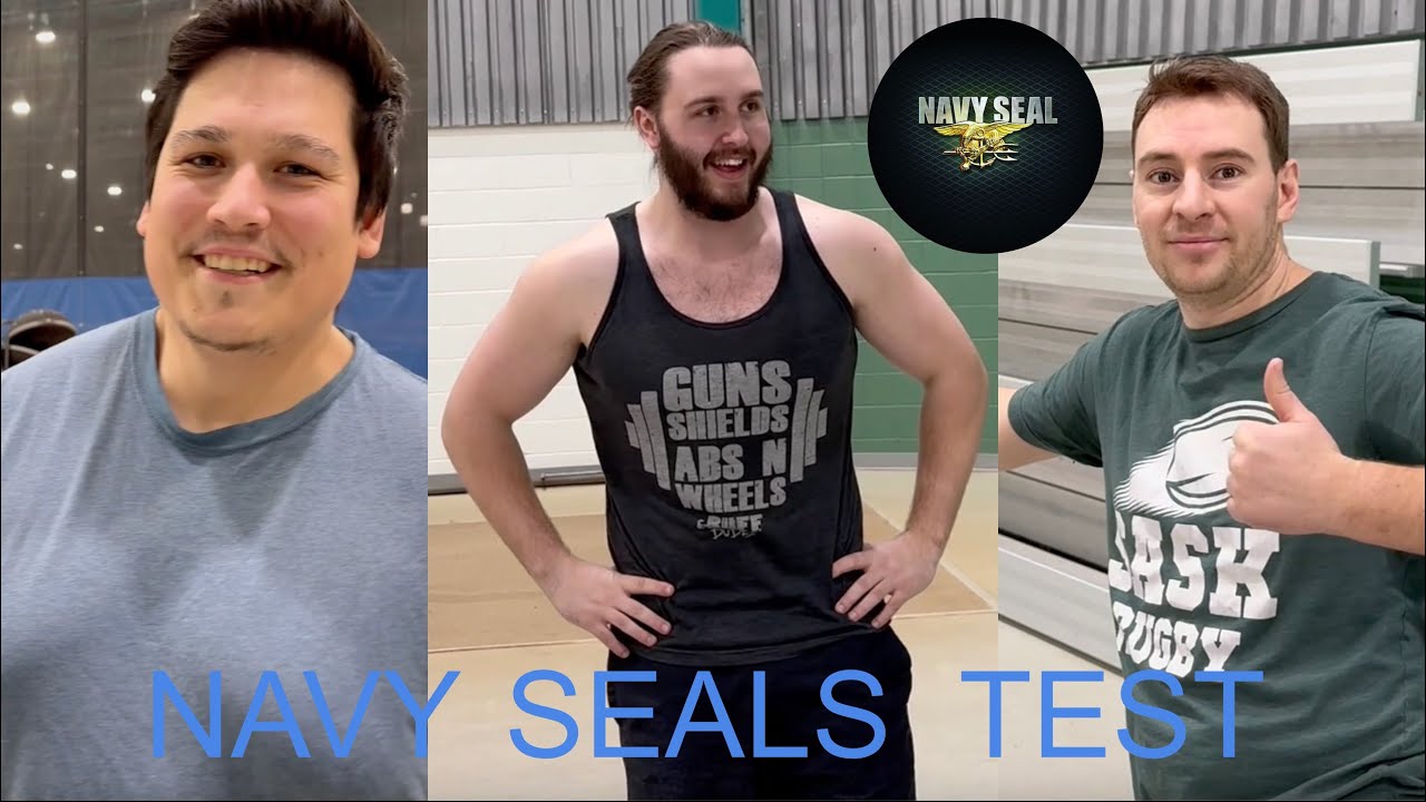 RUGBY PLAYERS attempt the US NAVY SEALS FITNESS TEST - WEEKENDS WITH ...