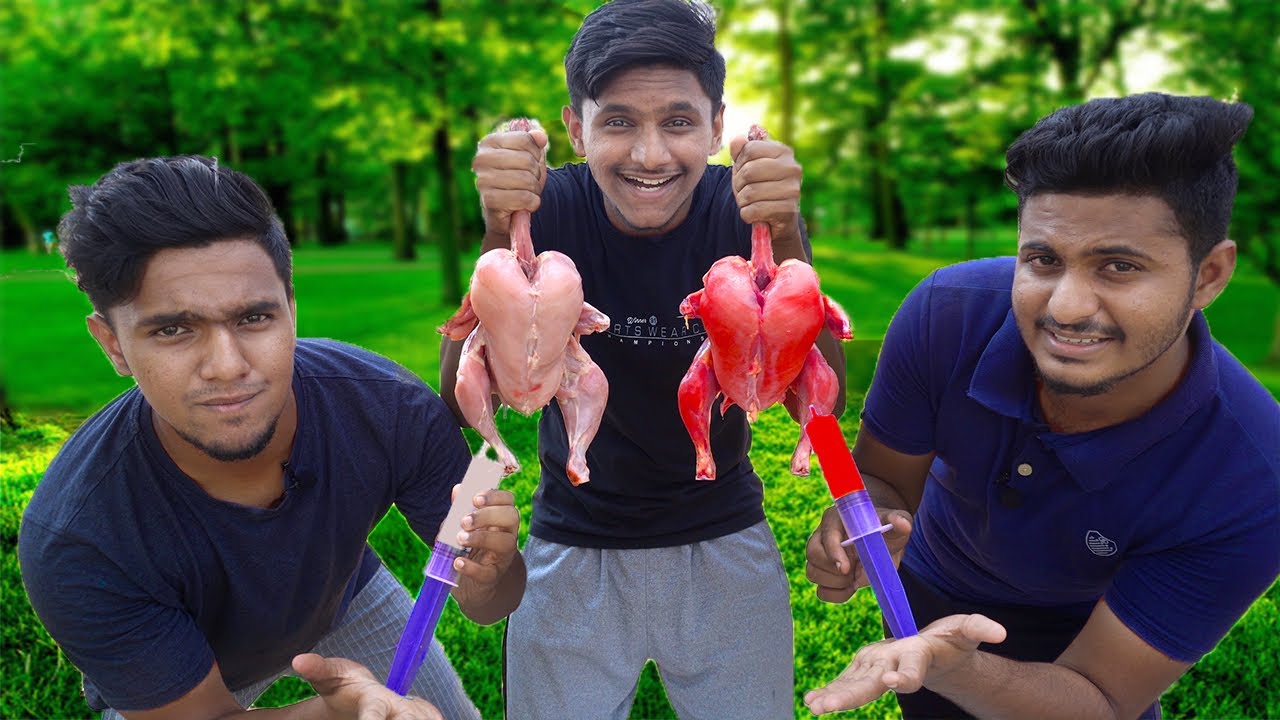 INJECTED CHICKEN FRY | Chicken Fry Recipe | Chicken Injected Recipe ...