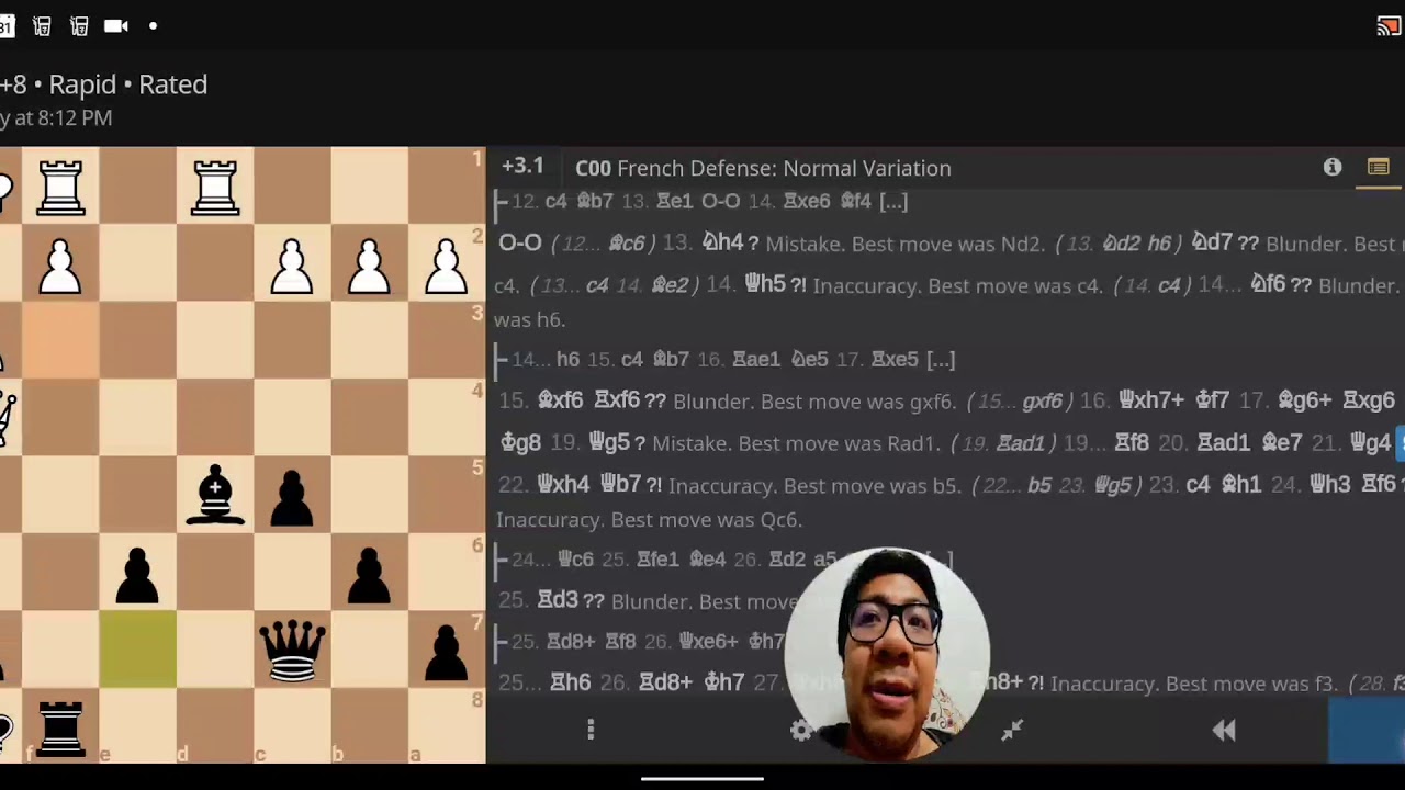 Lichess Albert vs jhaniv with video commentary - YouTube