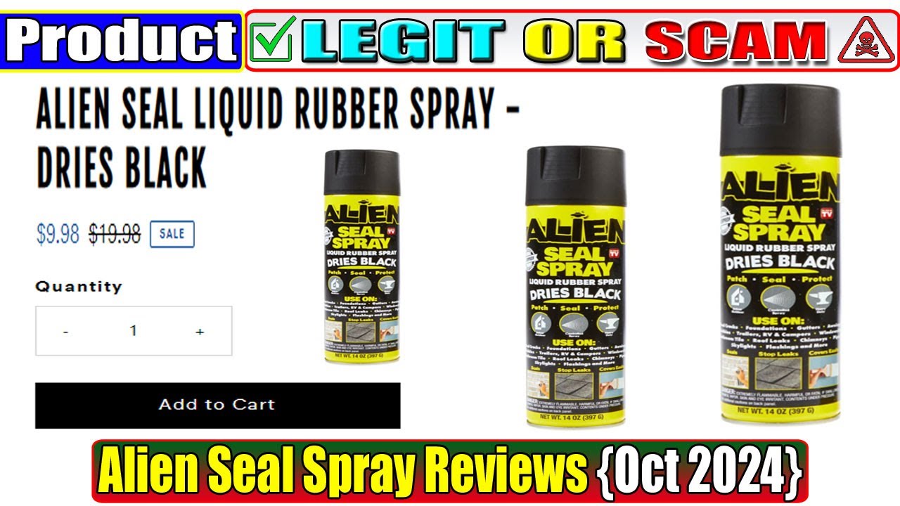 Alien Seal Spray Reviews: Is Alien Seal Spray Legit Or Scam? - YouTube