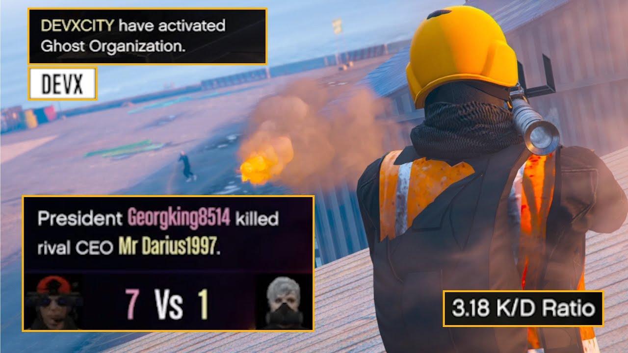 Wannabe DEVX members coulndn't handle a fair fight! [GTA Online] - YouTube