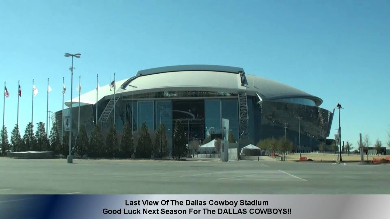 Dallas Cowboys Stadium And The Texas Rangers Stadium Tour - YouTube