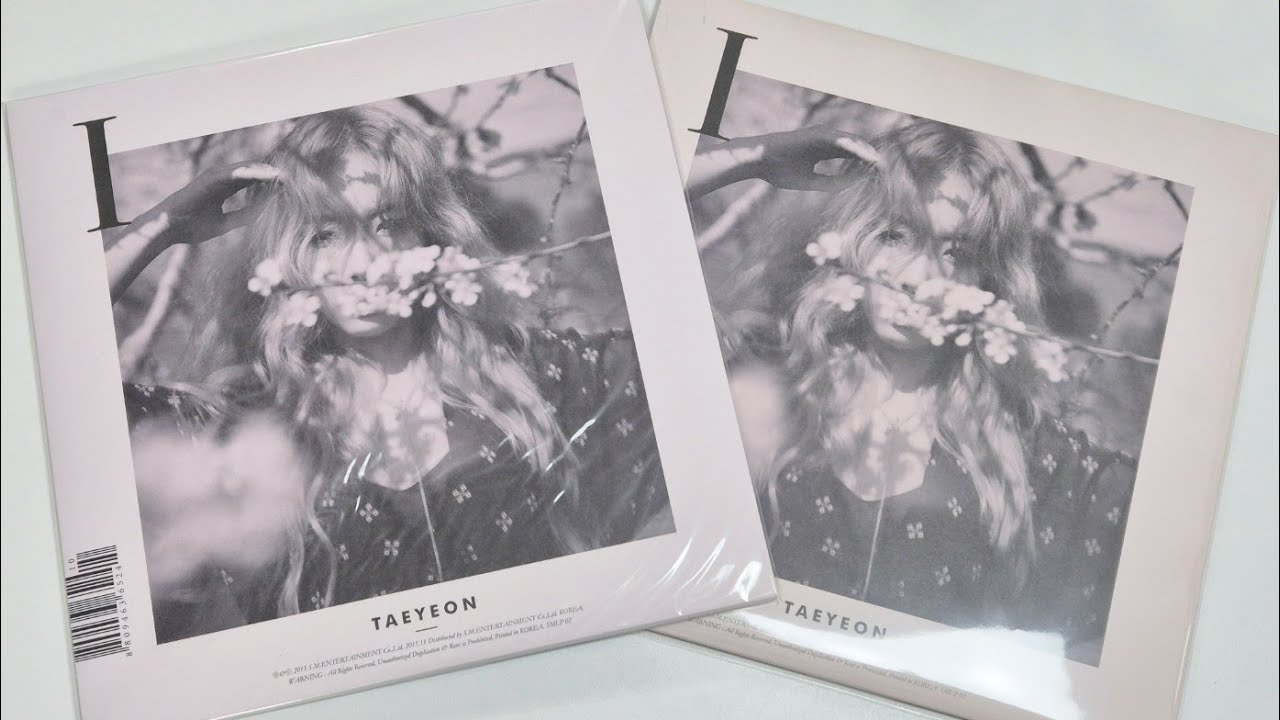 [LP, Vinyl] 태연(TAEYEON)- I 청음 - YouTube