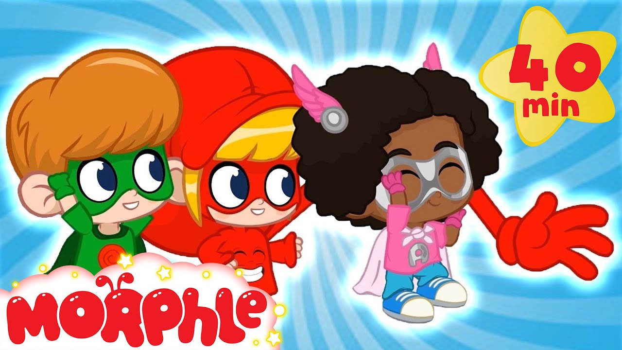 The Masked SUPER HEROS! My Magic Pet Morphle | Cartoons For Kids ...