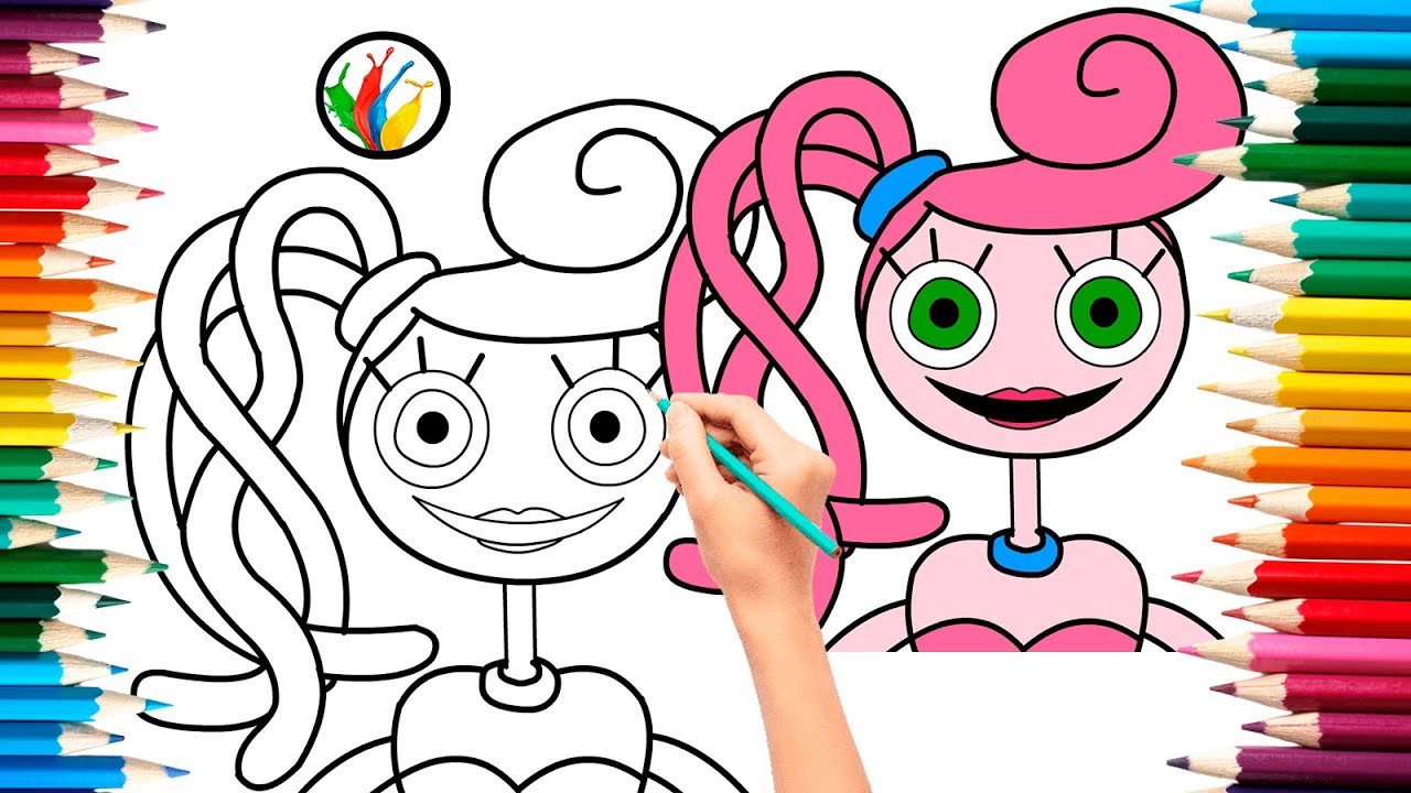 How to DRAW Mommy Long Legs - YouTube
