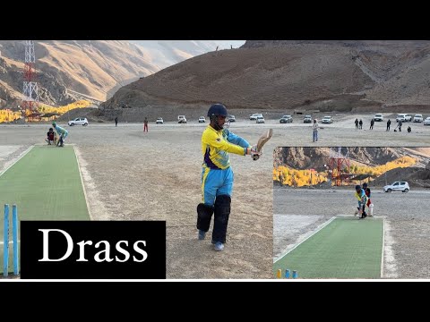 Cricket ground at drass…semifinal match…lets see watch who wins ...