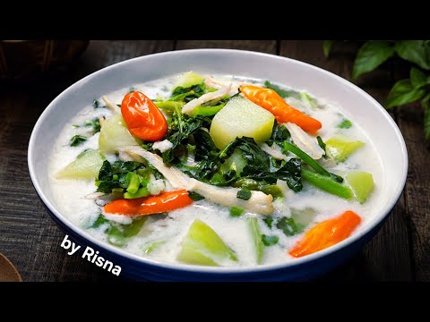 Sedep Simple Enak Banget ‼️ Resep Sayur Bobor Labu Siam Selada Air Dan Teri 