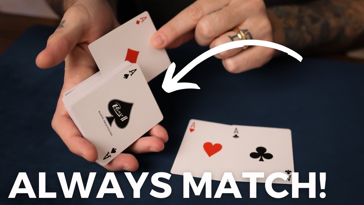 Matching The Cards - Tutorial - YouTube