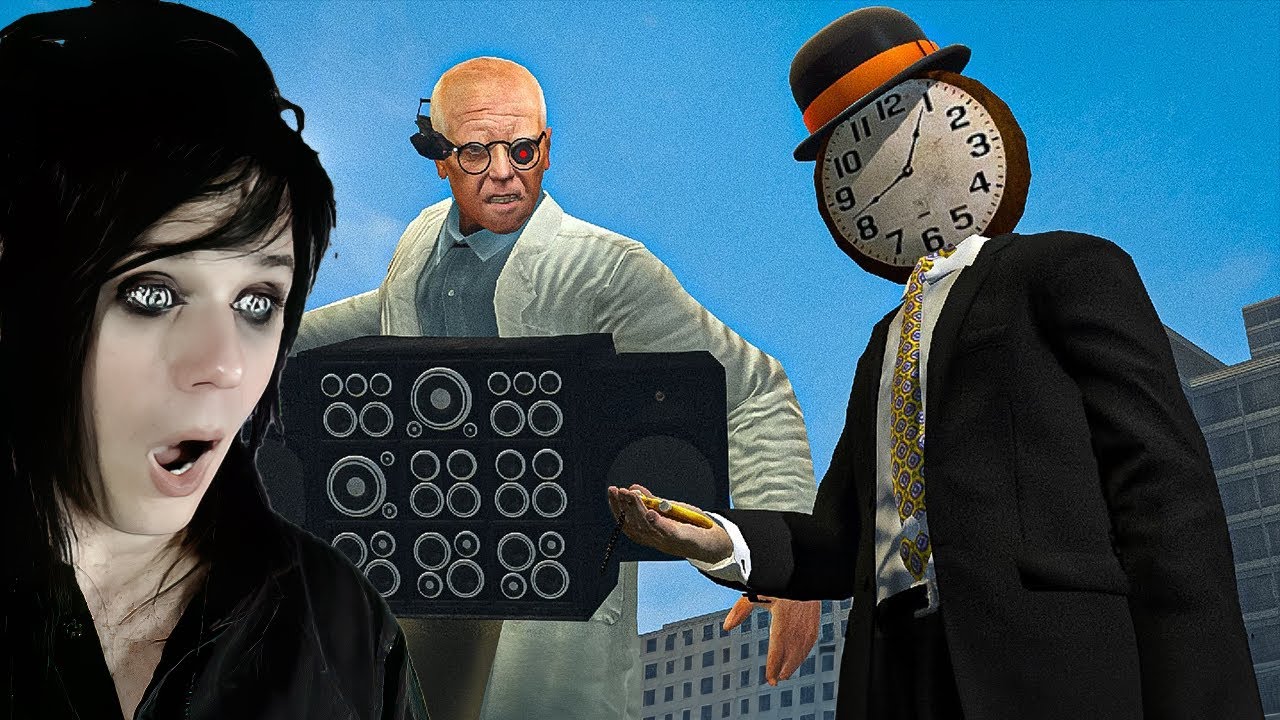 Clockmen VS Scientist?! - DrPacGod Season 1-3 (react) - YouTube