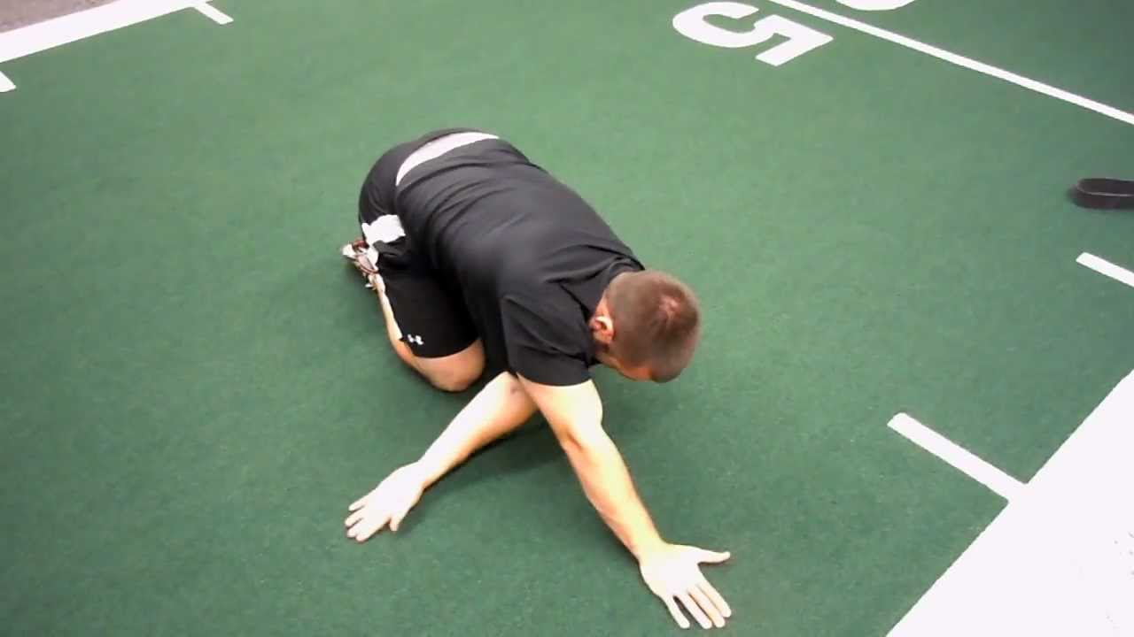 Childs Pose Shoulder Stretch - YouTube