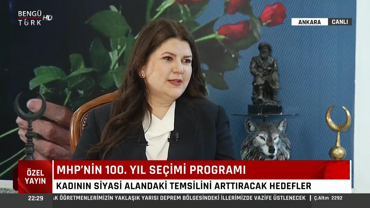 MHP Genel Başkan Yardımcımız Dr. Pelin YILIK 100. Yıl Seçimi ...