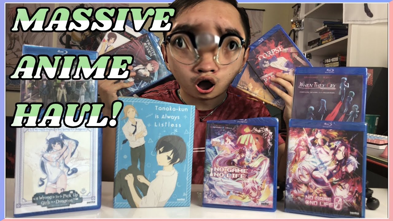 MASSIVE Anime Haul (September 2019) - YouTube