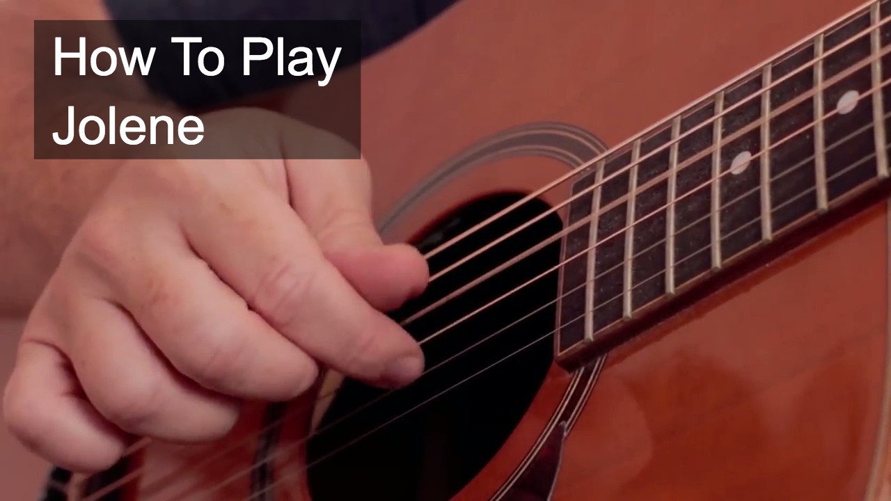'Jolene' Dolly Parton Guitar Lesson - YouTube