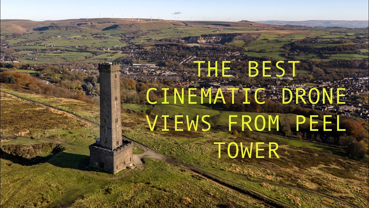 Peel Tower Ramsbottom Calming Cinematic Drone Film - YouTube