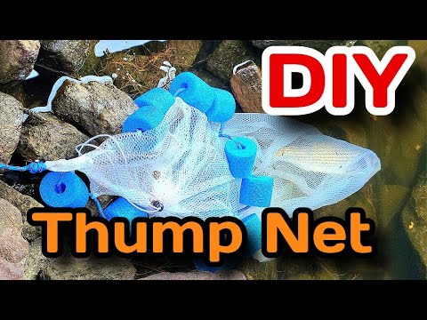DIY Fishing Thump Net {Making a Live Well Net from Dollar Tree Items at ...