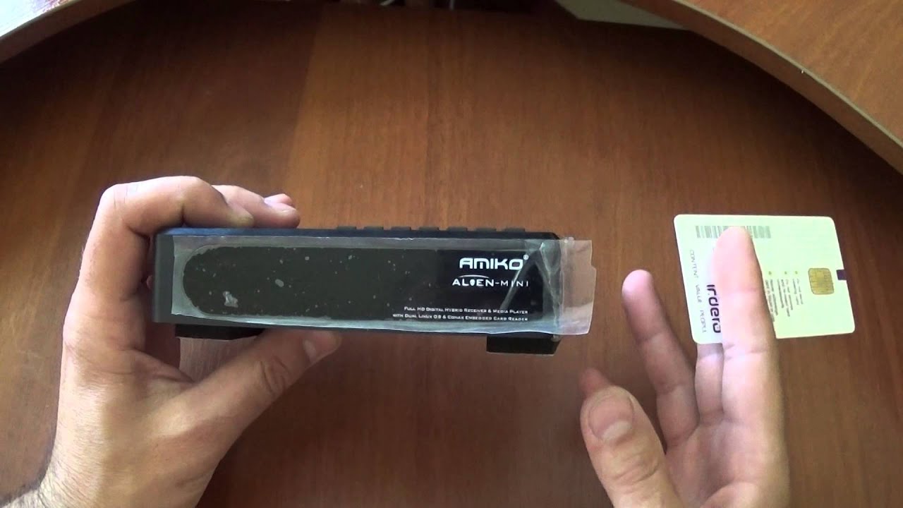 Amiko Alien 8900 Mini + Conax XTRA TV + Обзор - YouTube