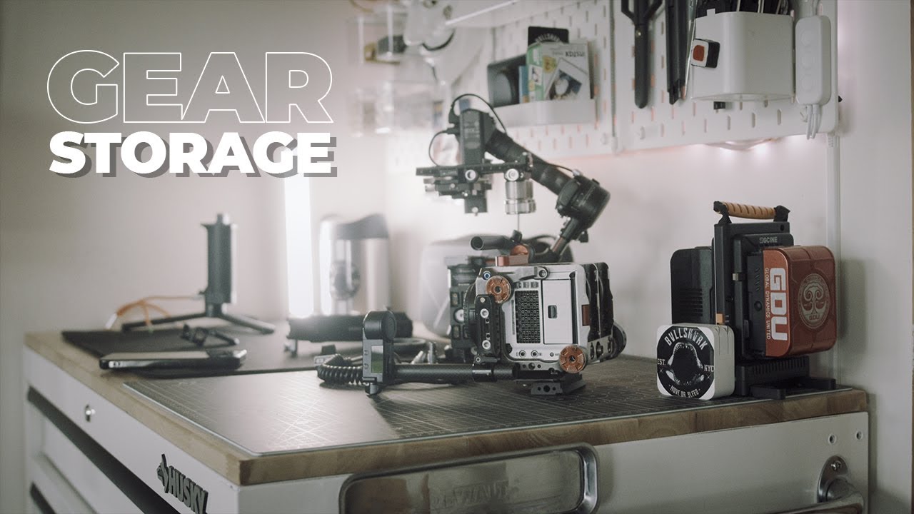 Camera Gear Storage Hacks with Husky Tool Chest - YouTube