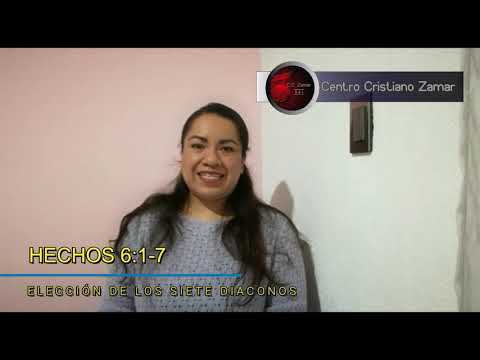 Hechos 6:1-7 Elección de los Siete Diáconos - YouTube