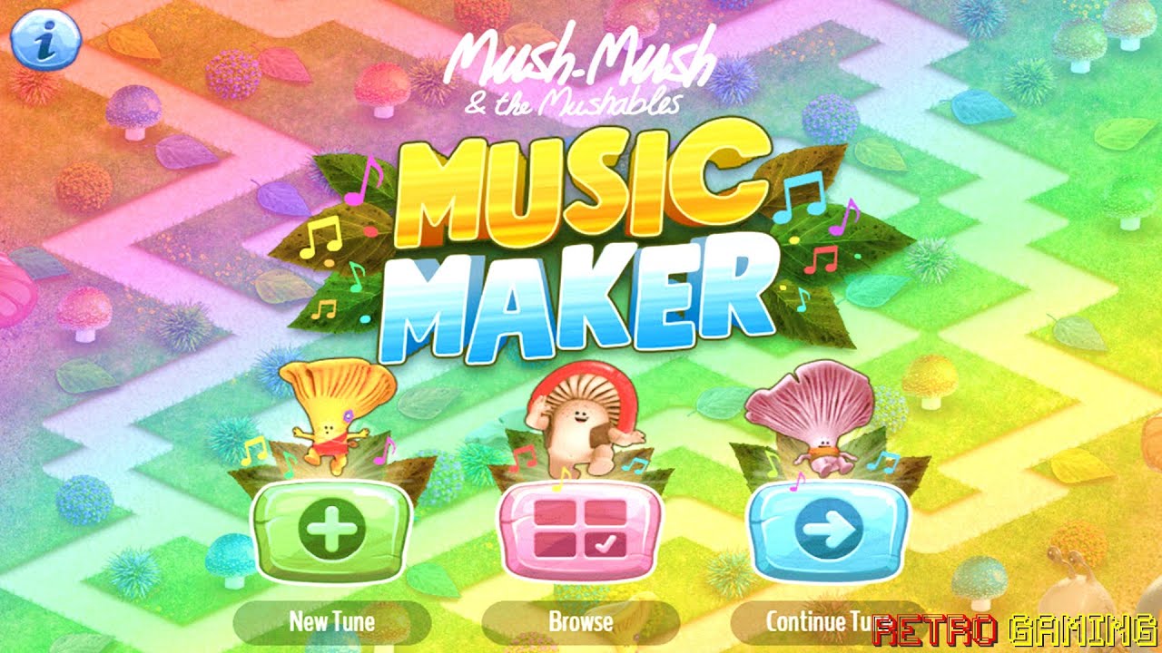 Mush-Mush & the Mushables Music Maker Retro Gaming - YouTube