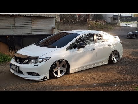 Yerle bir Dip Basık | Akrapoviç Warex Egzoz | Honda Civic