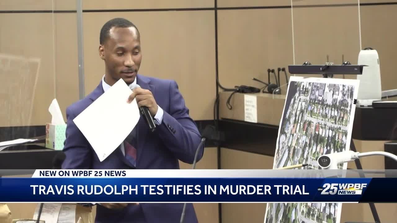 Former NFL player Travis Rudolph takes stand in his murder trial - YouTube