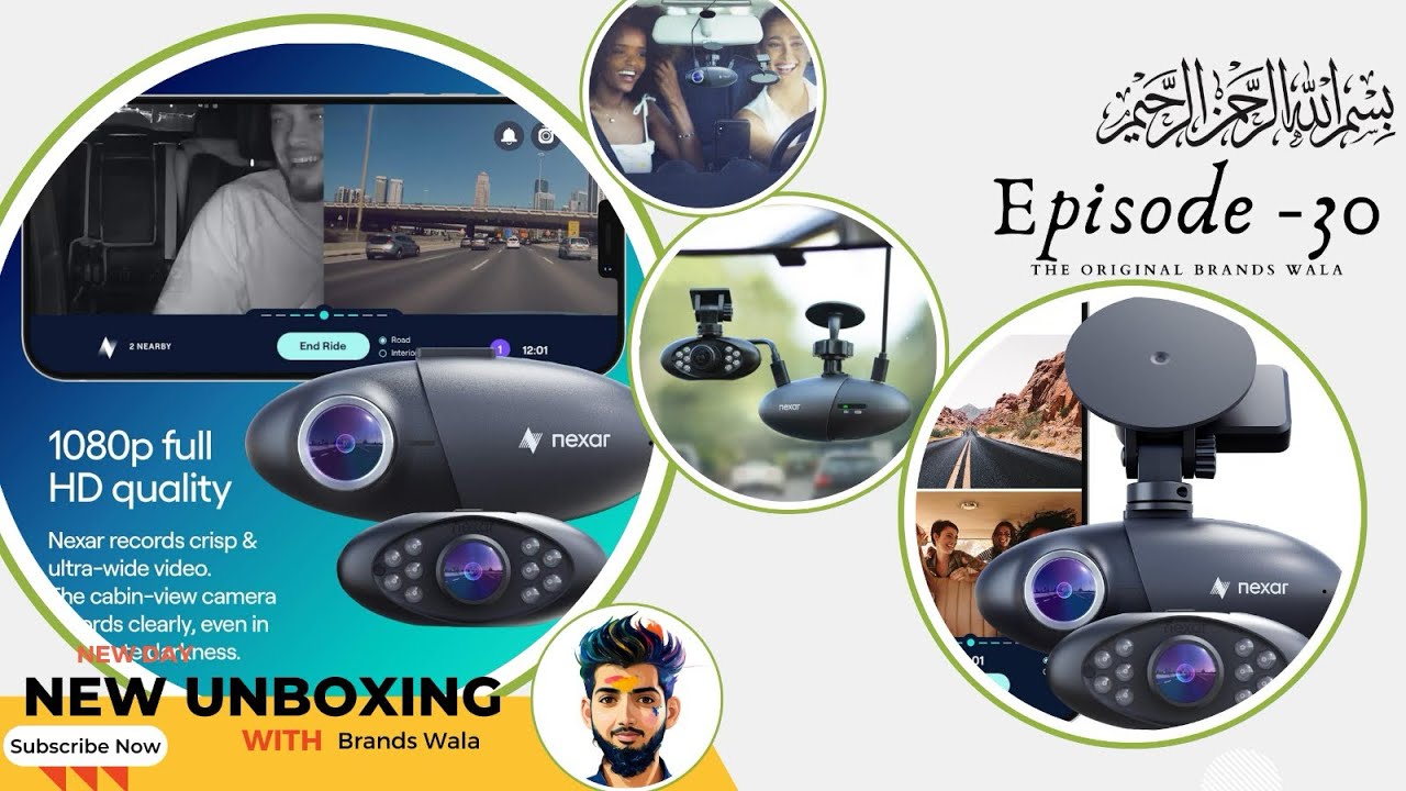 Nexar Pro Dual Dash Cam - HD Unboxing and First Look - YouTube