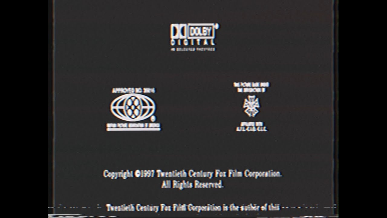 20th Century Fox/20th Century Studios (1997) End Credits ️😂👩‍ ️‍👨📸🏢 ...