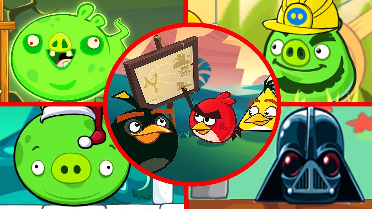 Angry Birds Maker Custom 22 - All Bosses (Boss Fight) - YouTube