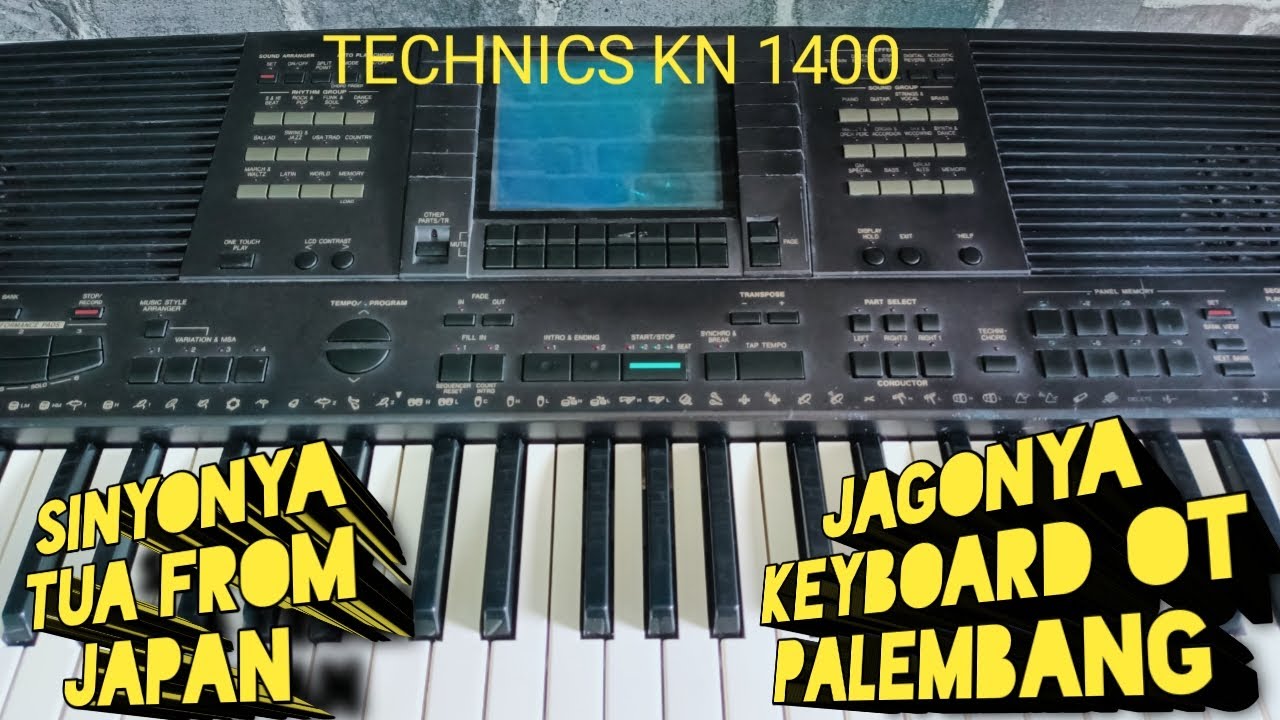 Jual | keyboard Technics KN 1400 | USB | MADE IN JAPAN | ISTIMEWAH ...
