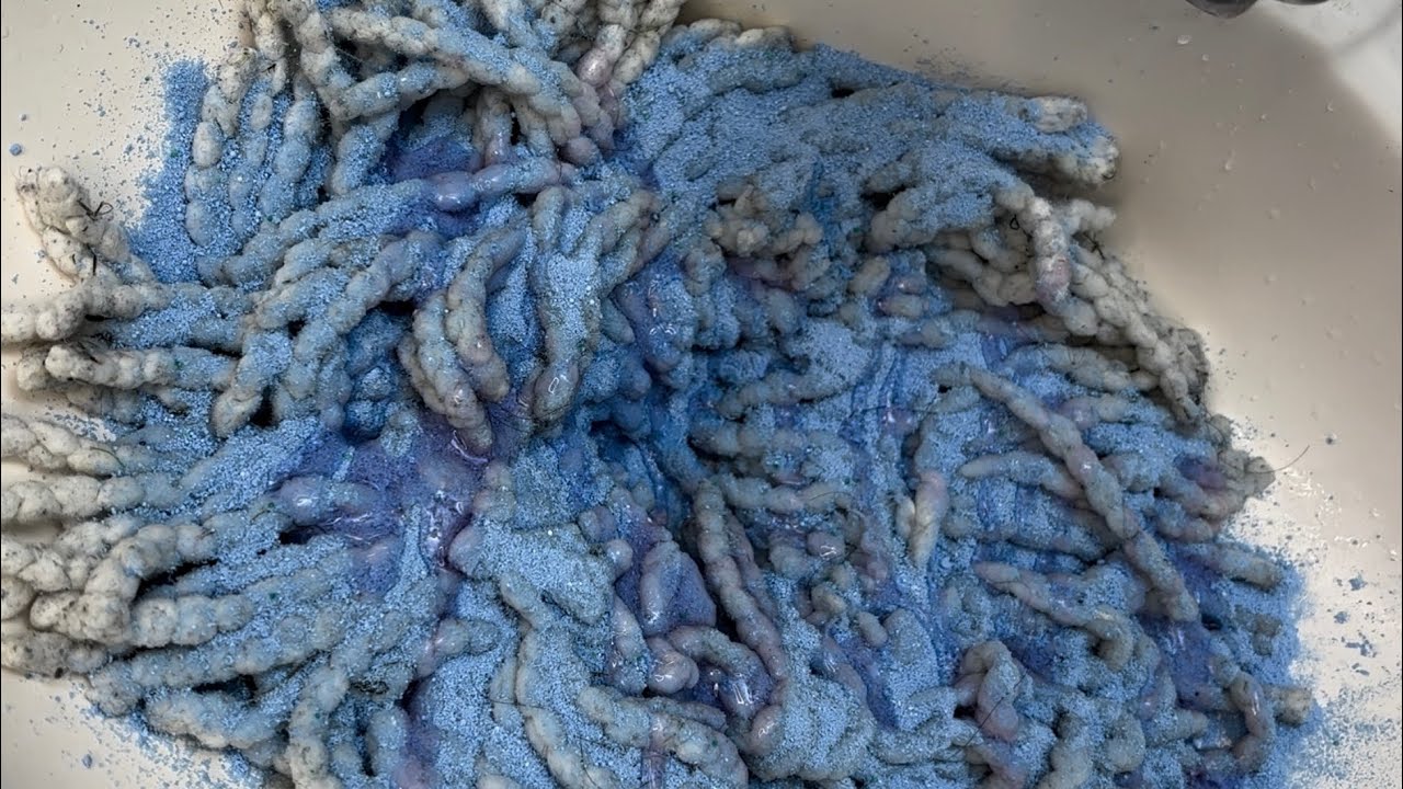 Dirty Mop Head Cleaning🧼 - YouTube