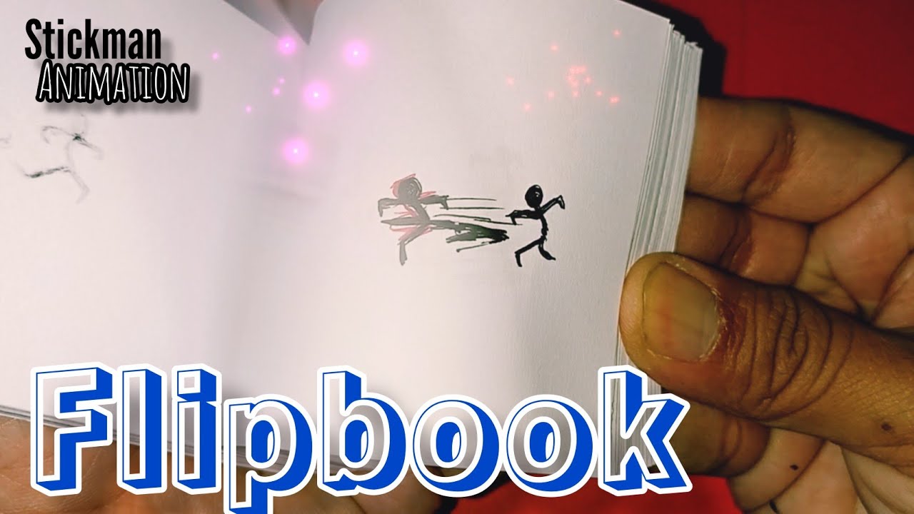 Stickman Battle || How to make a flipbook - YouTube