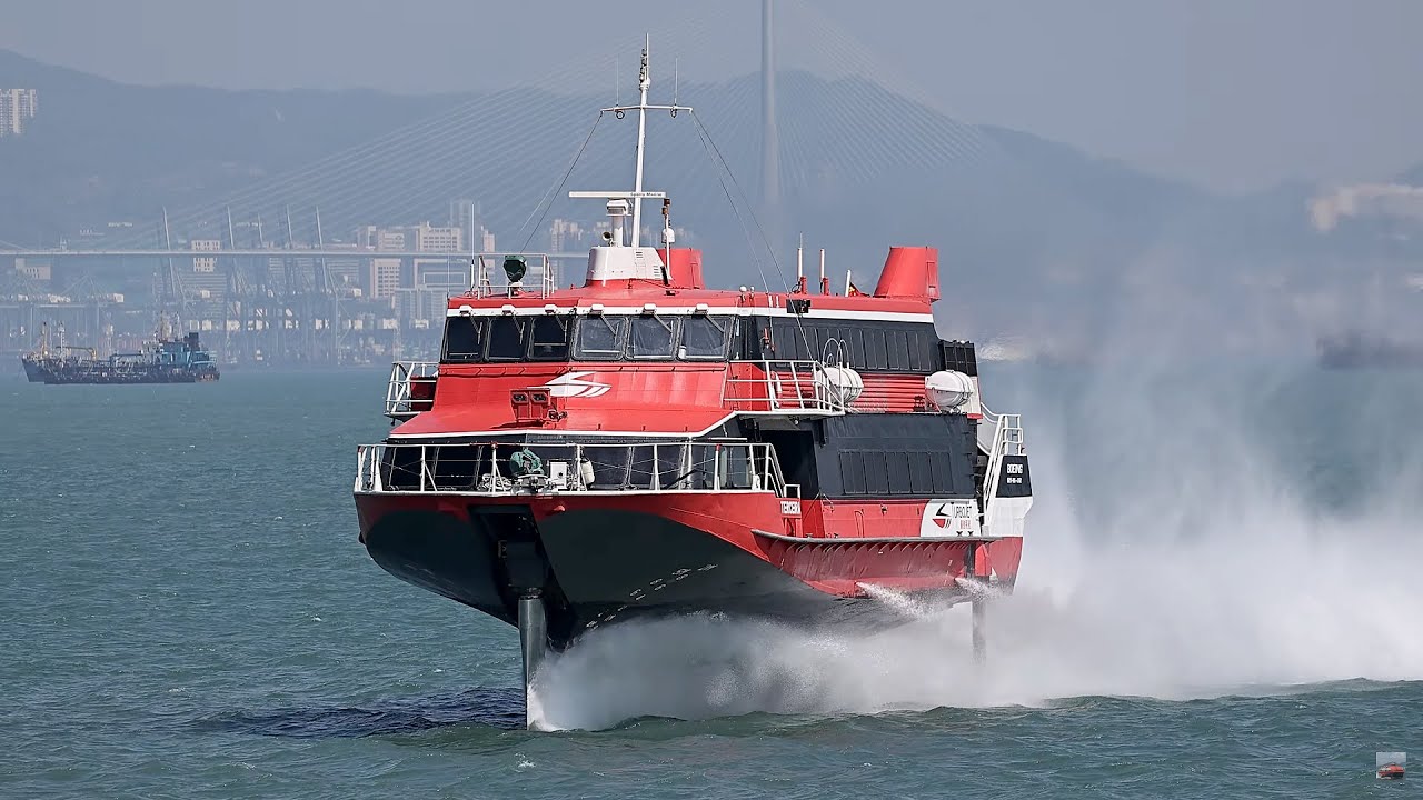 [Boeing Jetfoil 929-115]「錫星 TERCEIRA」 - YouTube