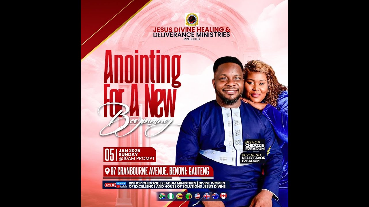 WELCOME TO OUR SUNDAY BREAKTHROUGH SERVICE TITLED:ANOINTING FOR A NEW ...