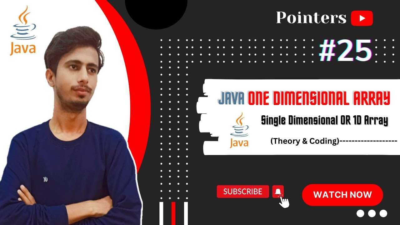 Single Dimensional Array In Java 25 One Dimensional Array Java 8538